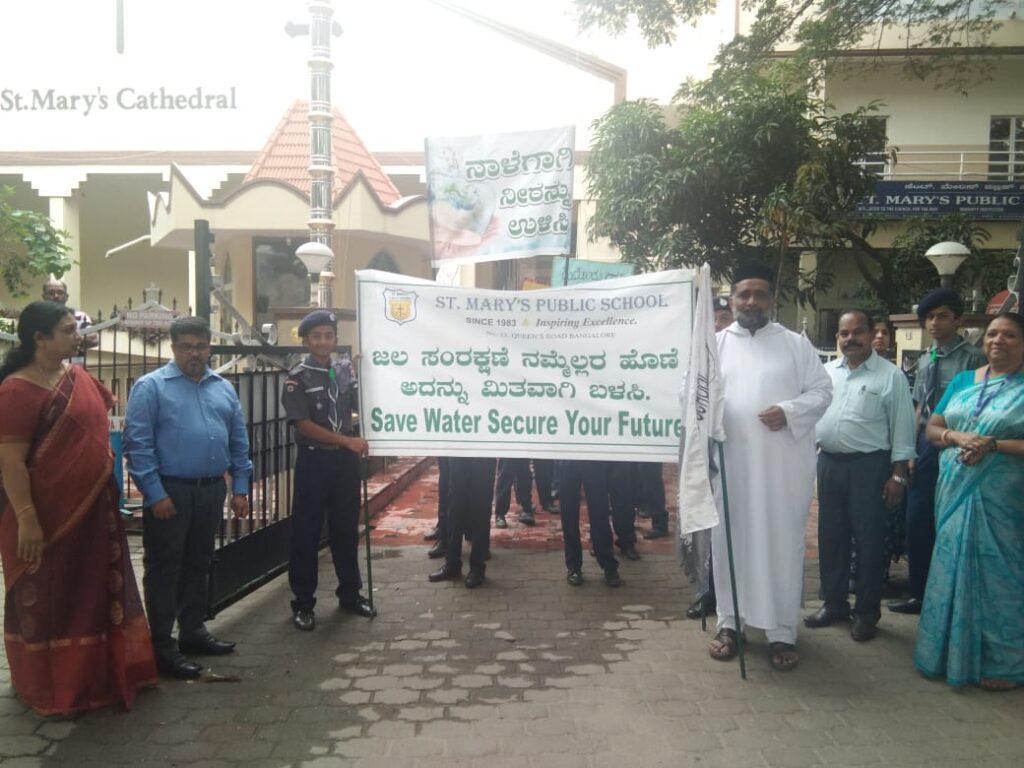 Awareness Rally On Water Conservation - St. Marys Public School