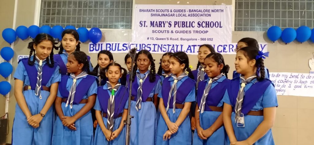 Cubs Bulbuls Installation Ceremony - St. Marys Public School