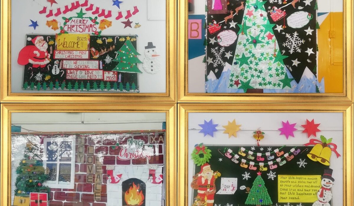 Bulletin Board Decorations Joy Of The Season(Middle and High school ...
