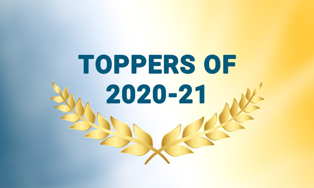 Toppers of 2021-22 - St. Marys Public School